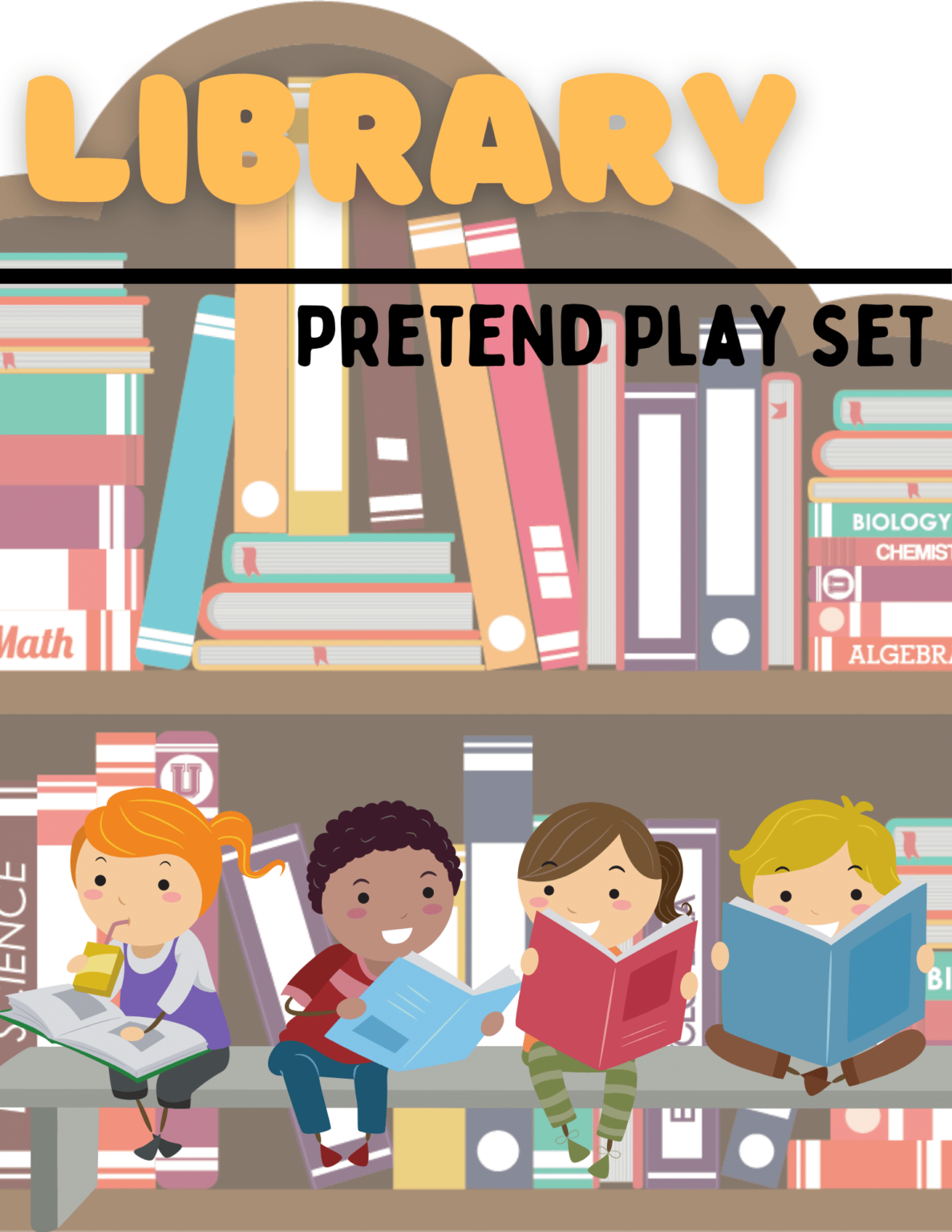 Free Printables for Playing Library! - Fun Printable Freebies