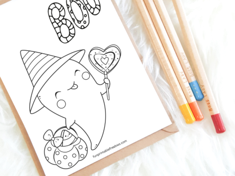 Free Halloween Witch Color by Number Printable - Fun Printable Freebies